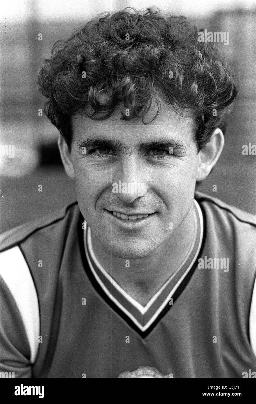 Arthur Albiston. Manchester United player Arthur Albiston Stock Photo ...