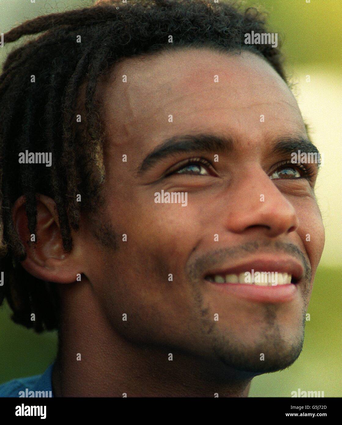 13 nov 95 soccer england training trevor sinclair hi-res stock ...