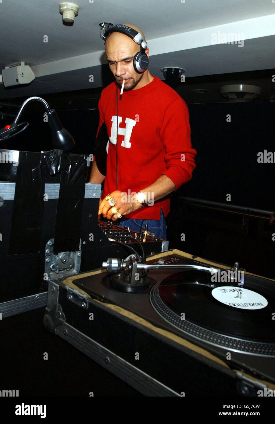 DJ Goldie performs at the after party of the BAFTA Interactive ...