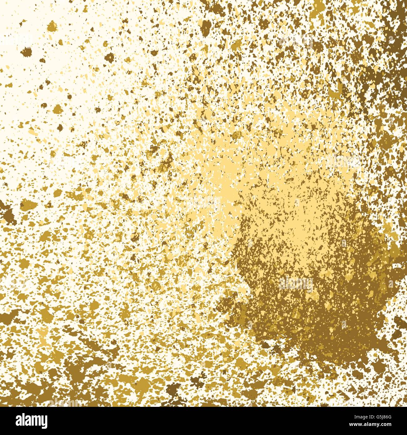 Gold splatter Stock Vector Images - Alamy