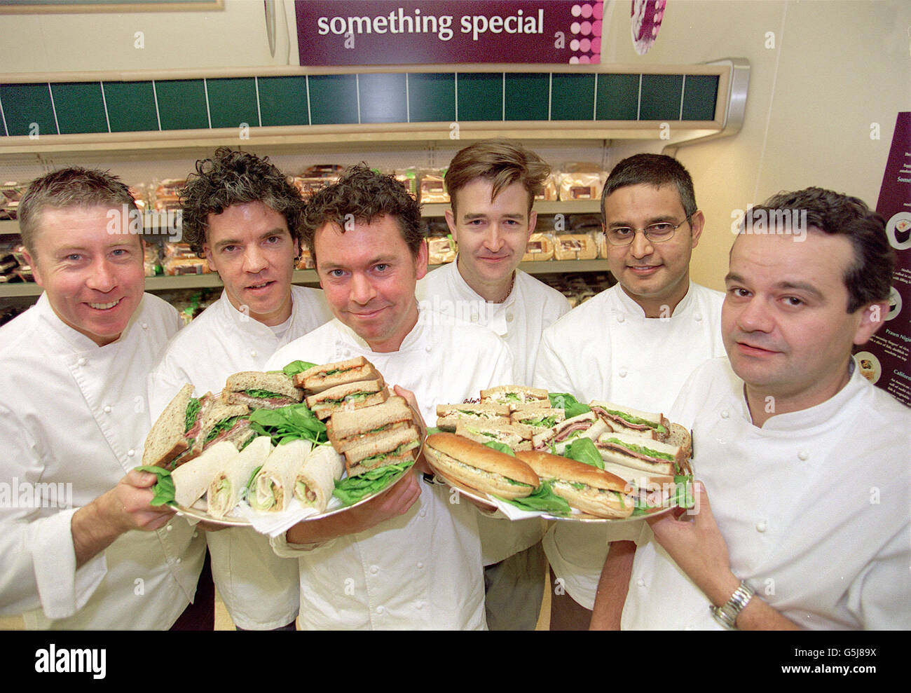 Marks and Spencer New Sandwich Range Stock Photo - Alamy