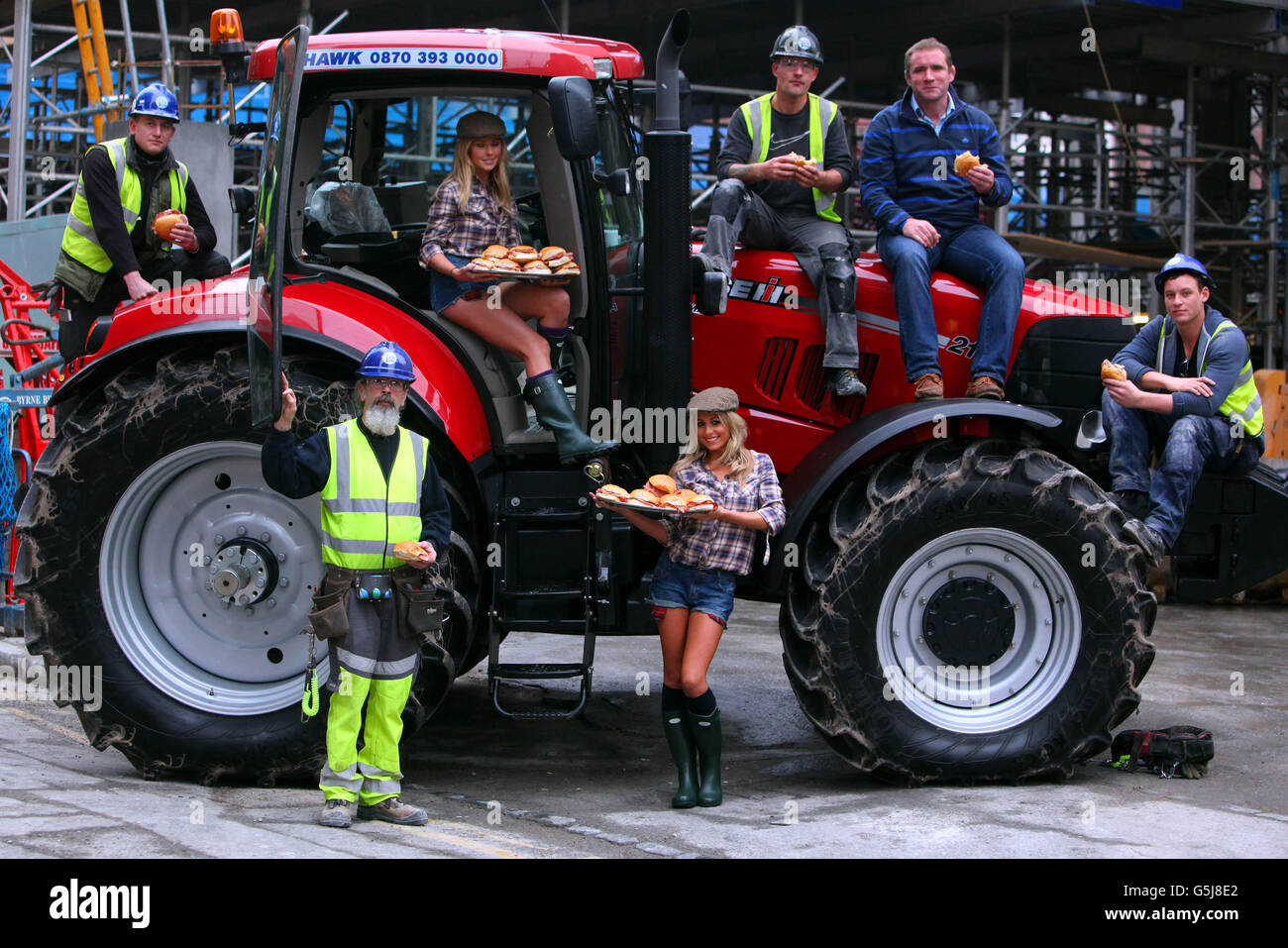 Red Tractor Pork thanks Stock Photo - Alamy