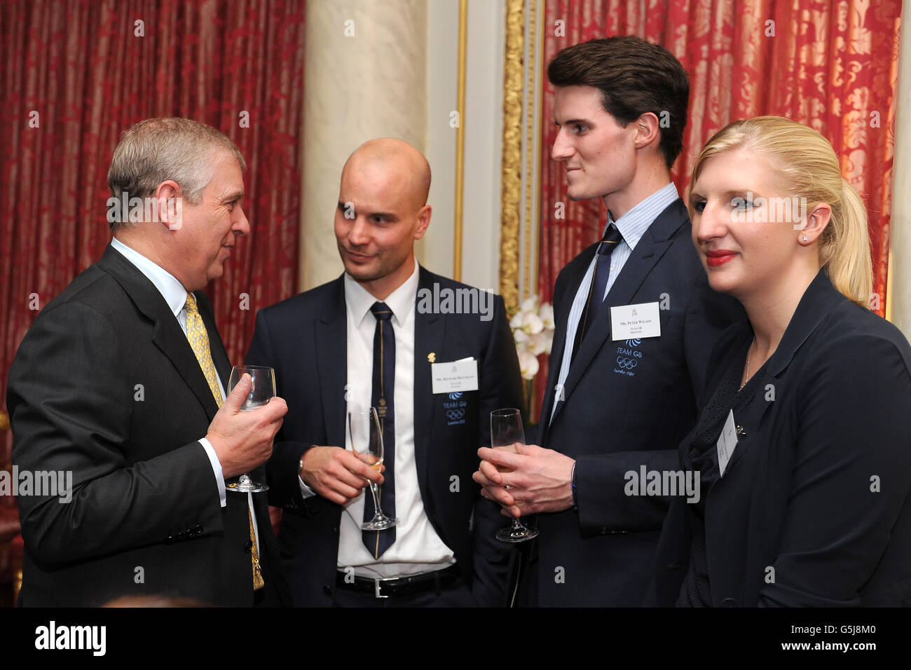 Royal reception for Team GB Medallists Stock Photo - Alamy