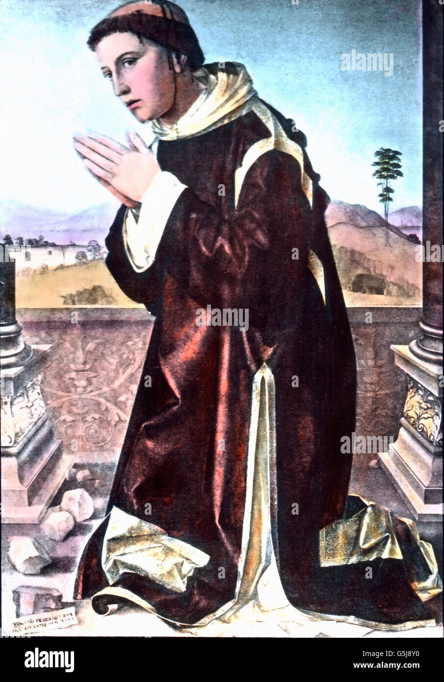 Stephanus. Holy Stephen Stock Photo - Alamy