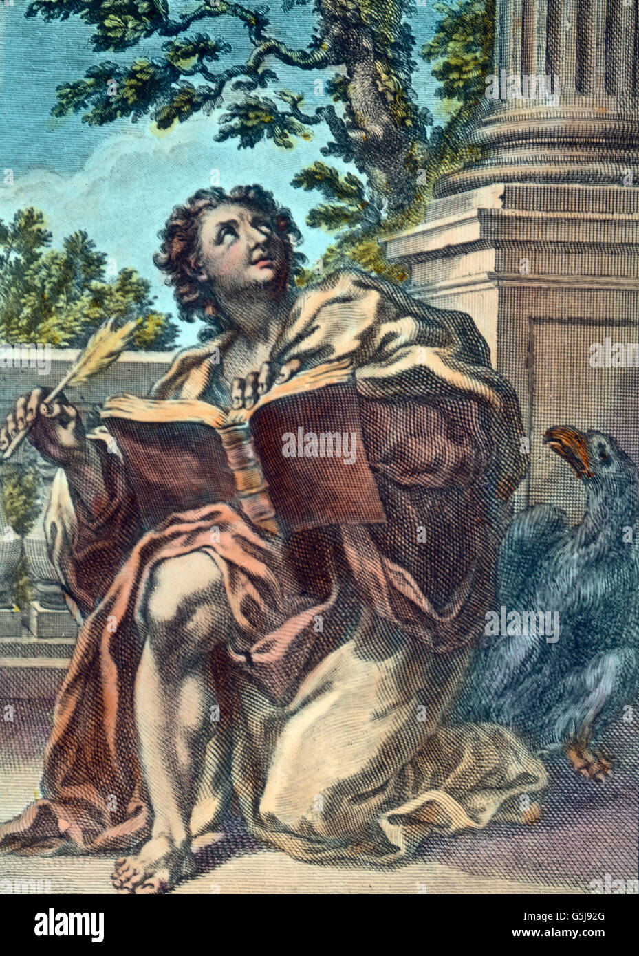 Der Evangelist Lukas. The Evangelist, Luke Stock Photo - Alamy