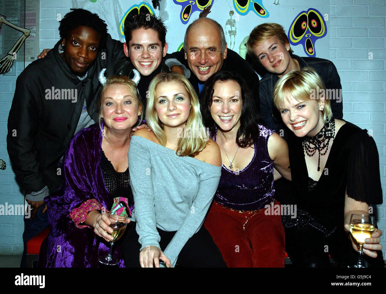Cast of Family Affairs pose for the media during the Family Affrairs ...
