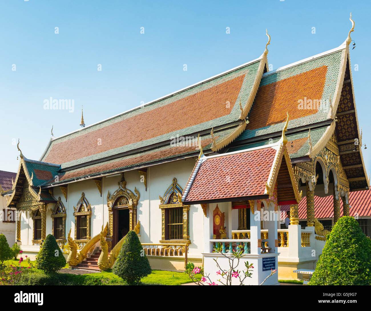 Wat Chiang Man, Chiang Mai, Thailand Stock Photo - Alamy