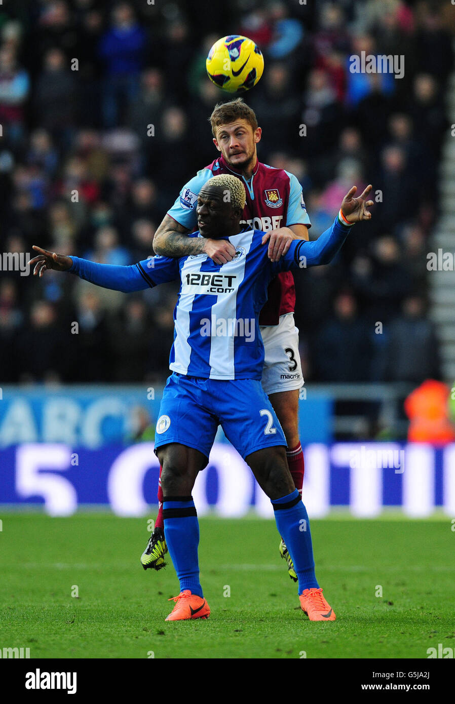 West ham uniteds george mccartney hi-res stock photography and images ...