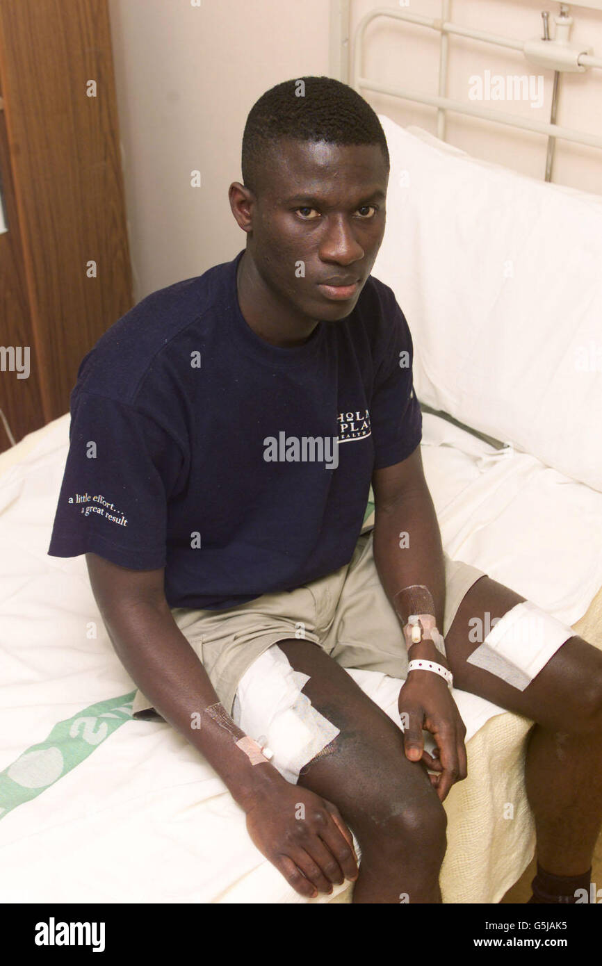 : Osei Kwaku, from Finsbury Park, north London, who was pushed from an ...