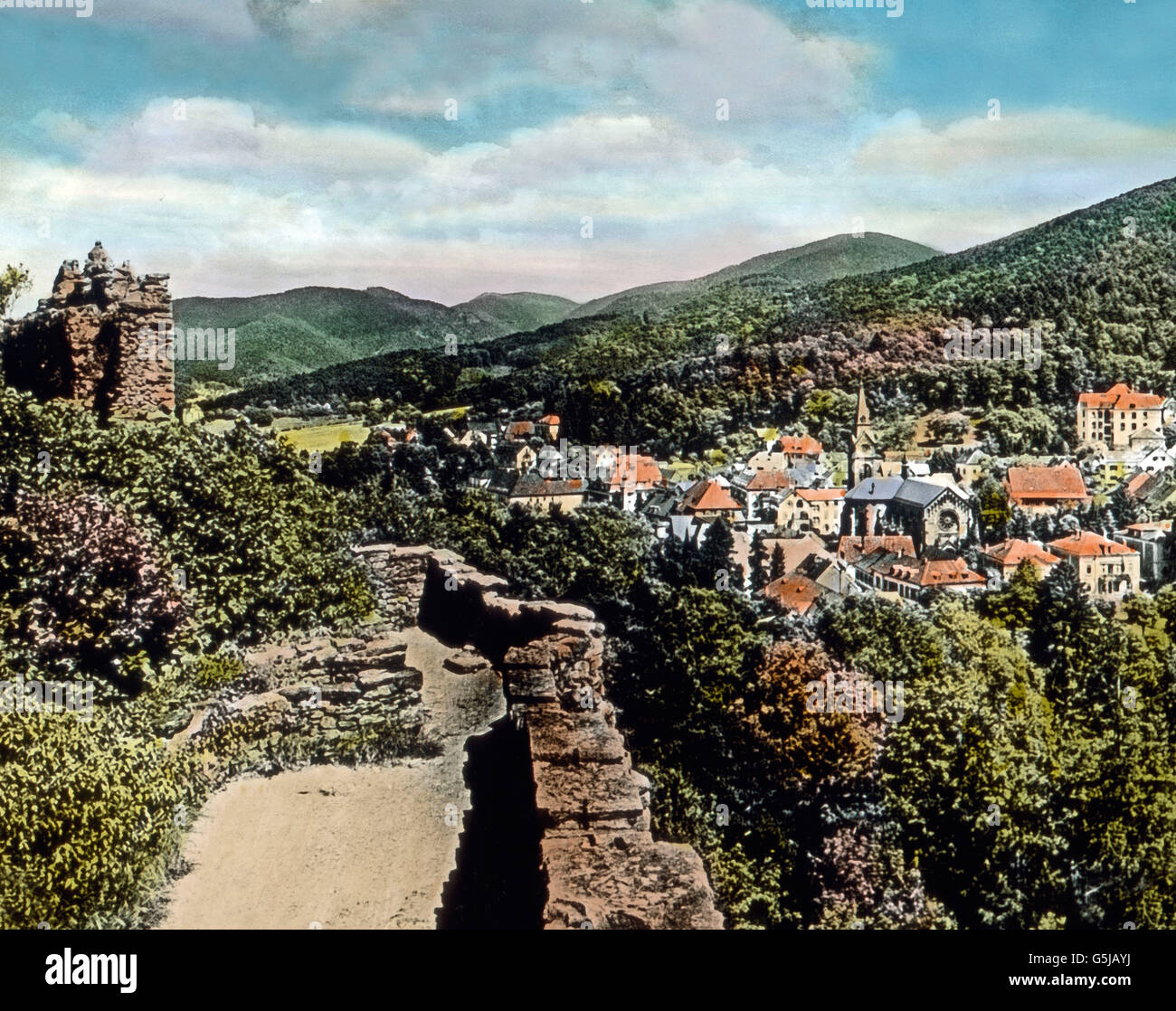 Im Südschwarzwald liegt das stille und vornehme Bad Badenweiler in ...