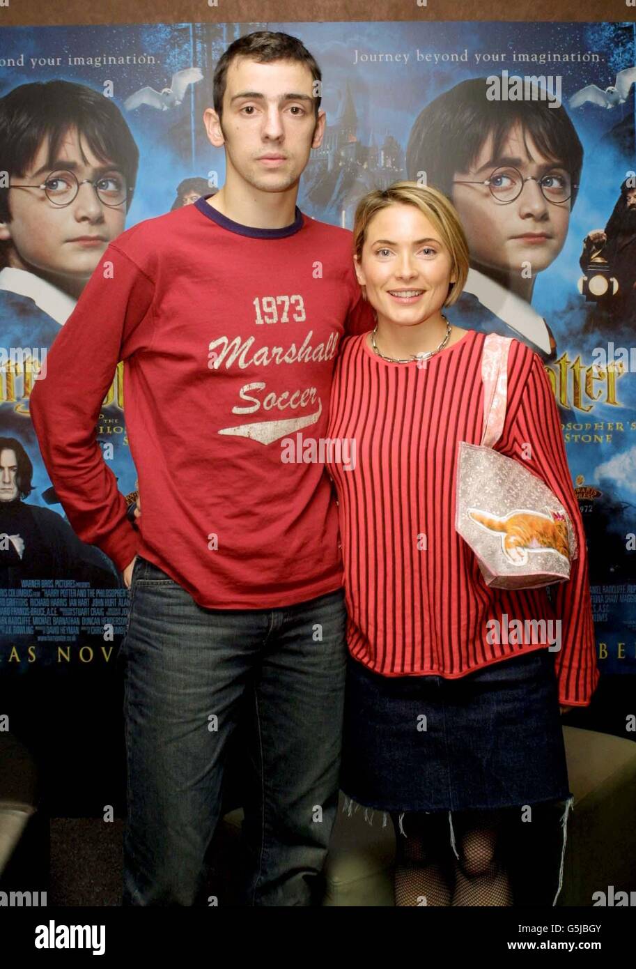 Actor Ralf Little and his girlfriend TV presenter Lisa Rogers arrive ...