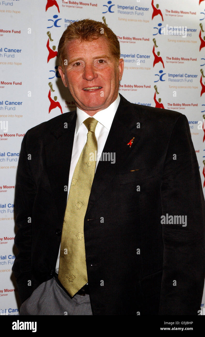 Alan Ball arrives at the Bobby Moore Fund for Imperial Cancer's Sports ...