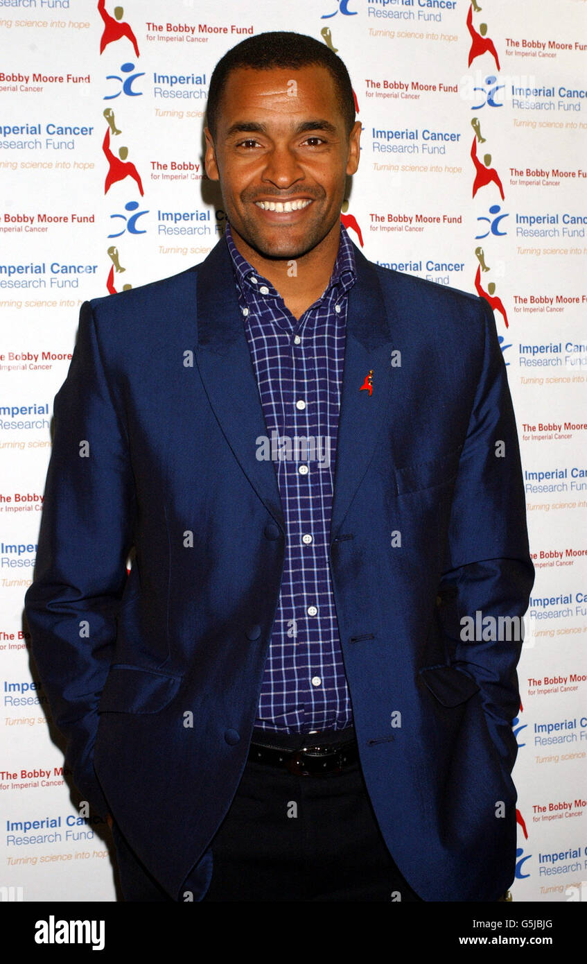 Ex-footballer Mark Bright arrives at the Bobby Moore Fund for Imperial ...