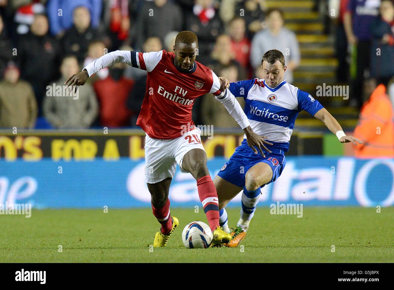 Soccer - Capital One Cup - Fourth Round - Reading v Arsenal - Madejski ...