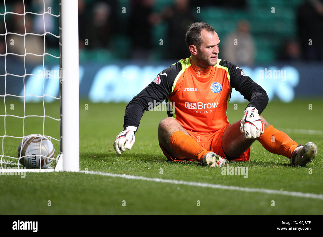 St johnstones alan manus fifth goal scottish communities league cup hi ...
