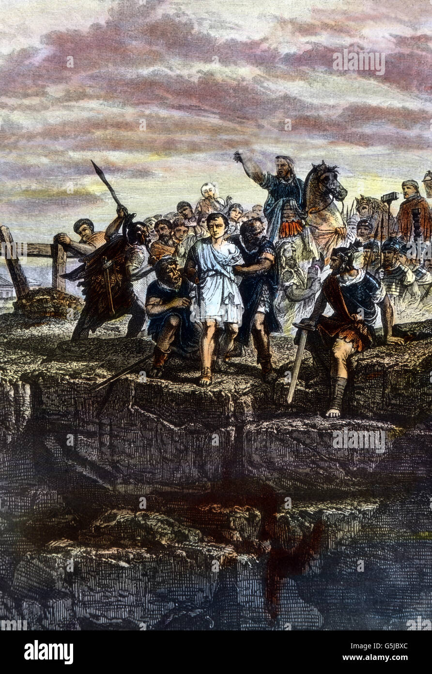 Tarpeian rock hi-res stock photography and images - Alamy