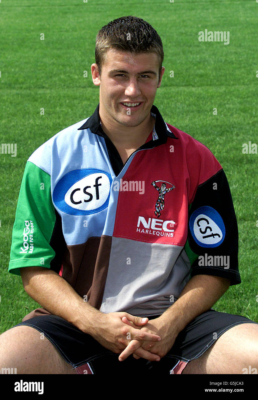 RUGBY UNION - HARLEQUINS - CHRIS BELL Stock Photo - Alamy