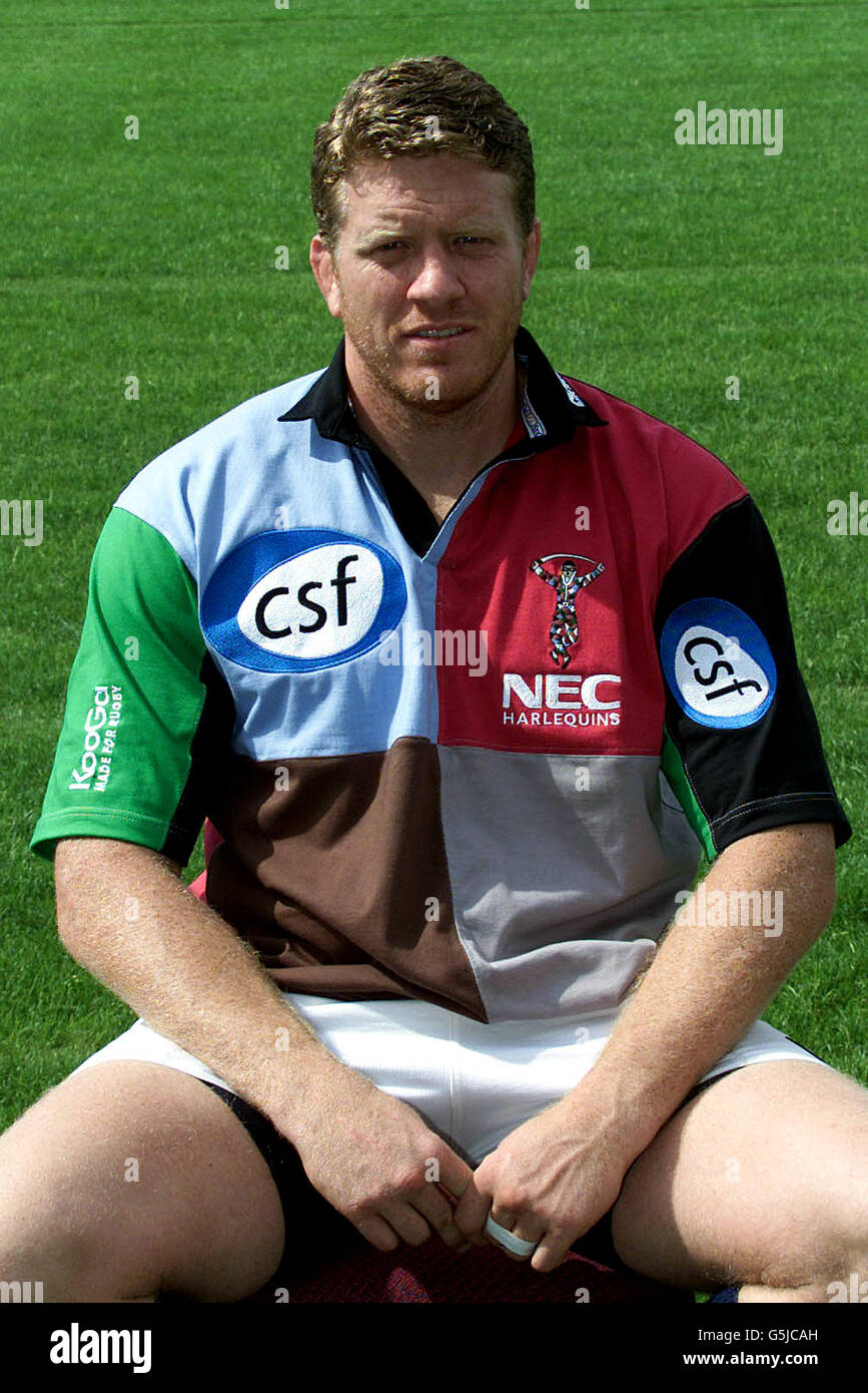 Garrick Morgan - NEC Harlequins Rugby Union Football Club Stop, London ...