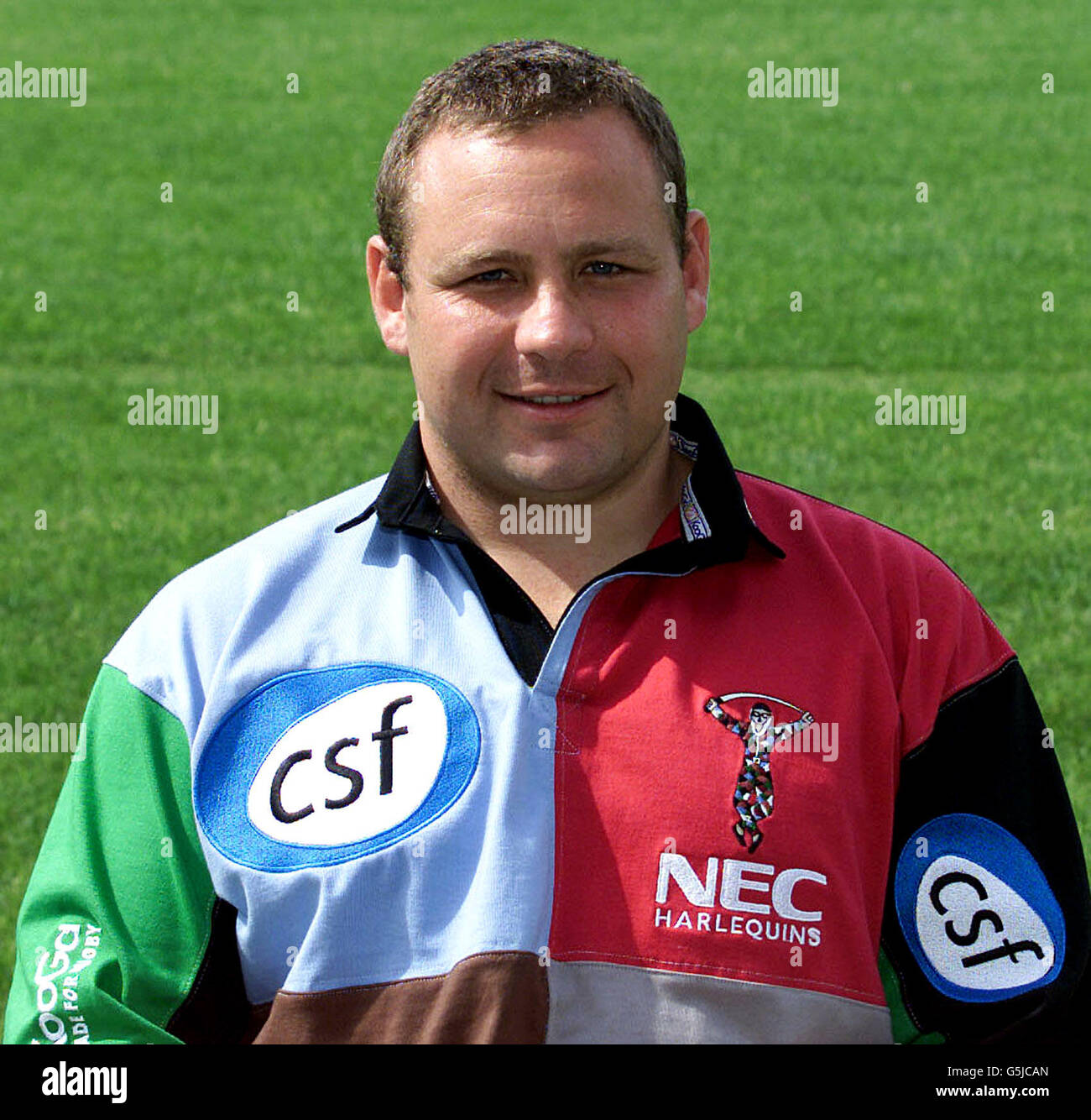 RUGBY UNION - HARLEQUINS - ADRIAN OLVER Stock Photo - Alamy