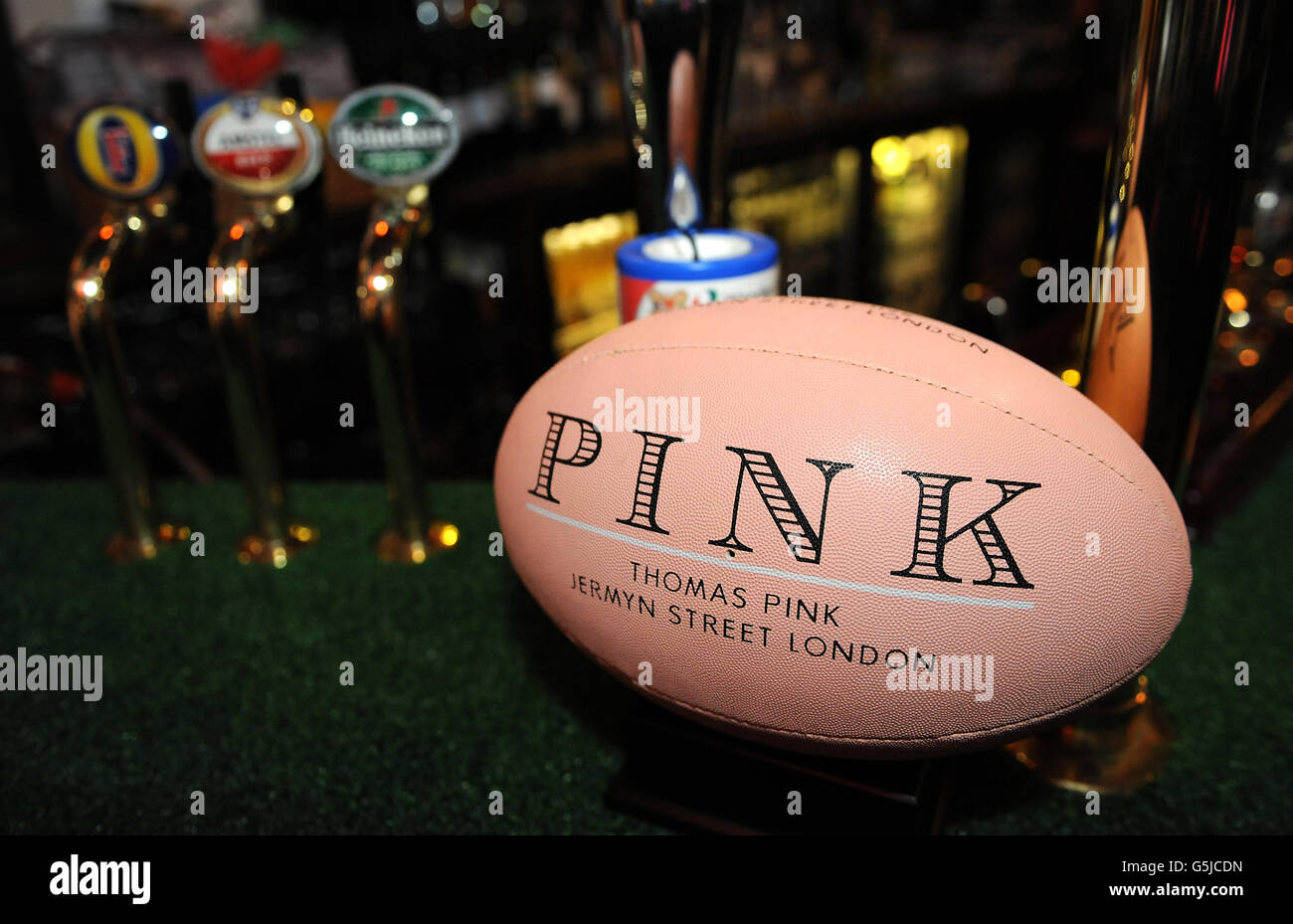 Rugby Union - Thomas Pink Presents The Pink Lion Pub Launch. General ...