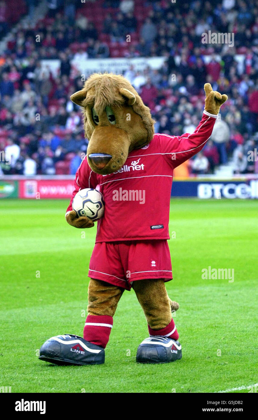 Derby county football mascot hi-res stock photography and images - Alamy