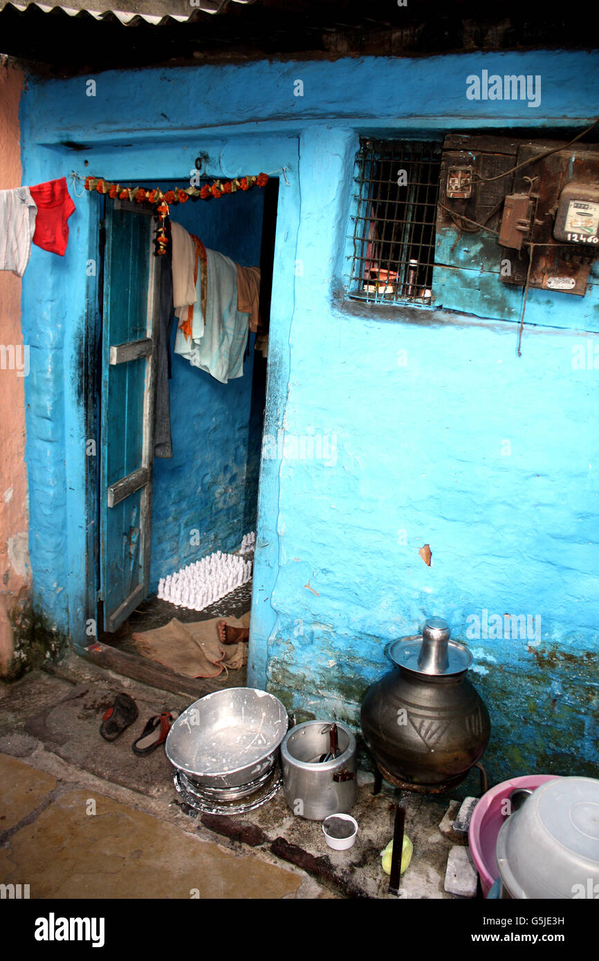 Bangalore India Slum