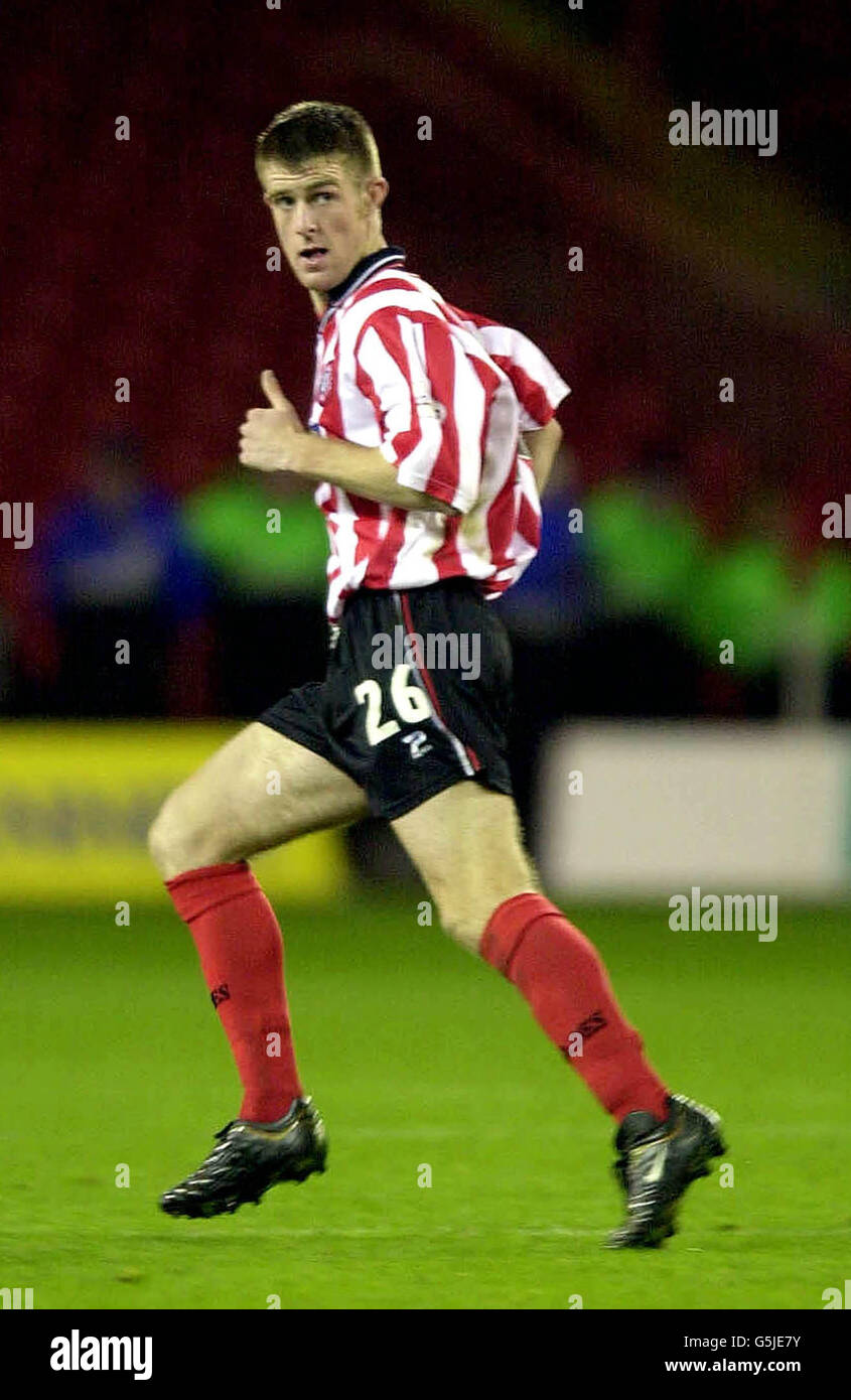 Sheffield United's Michael Tonge during the Nationwide Division One ...