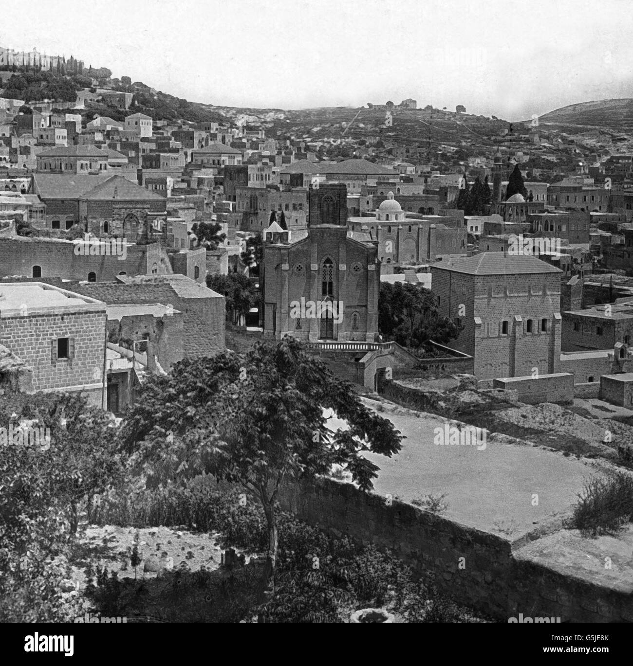 Nazareth village Black and White Stock Photos & Images - Alamy