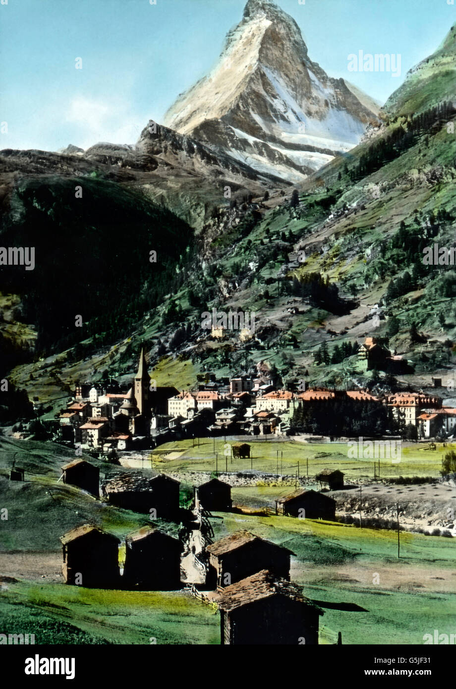Matterhorn Historic Stock Photos & Matterhorn Historic Stock Images - Alamy