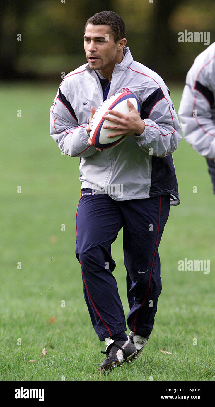 RUGBY UNION ENGLAND TRAINING JASON ROBINSON Stock Photo - Alamy