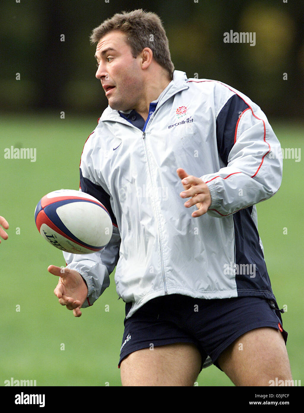 England rugby team practise hi-res stock photography and images - Alamy