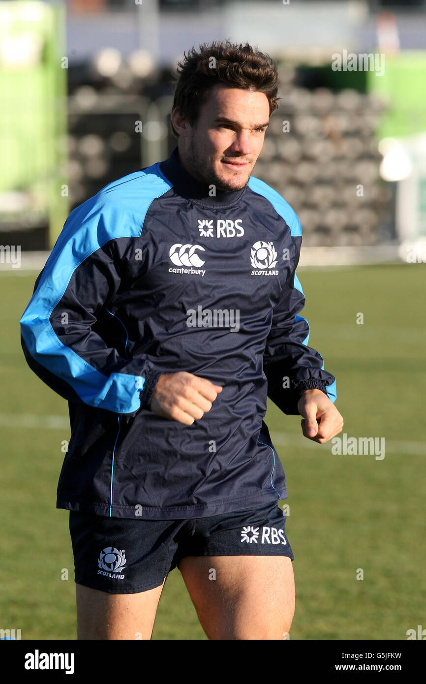 Scotlands max evans training session hi-res stock photography and ...