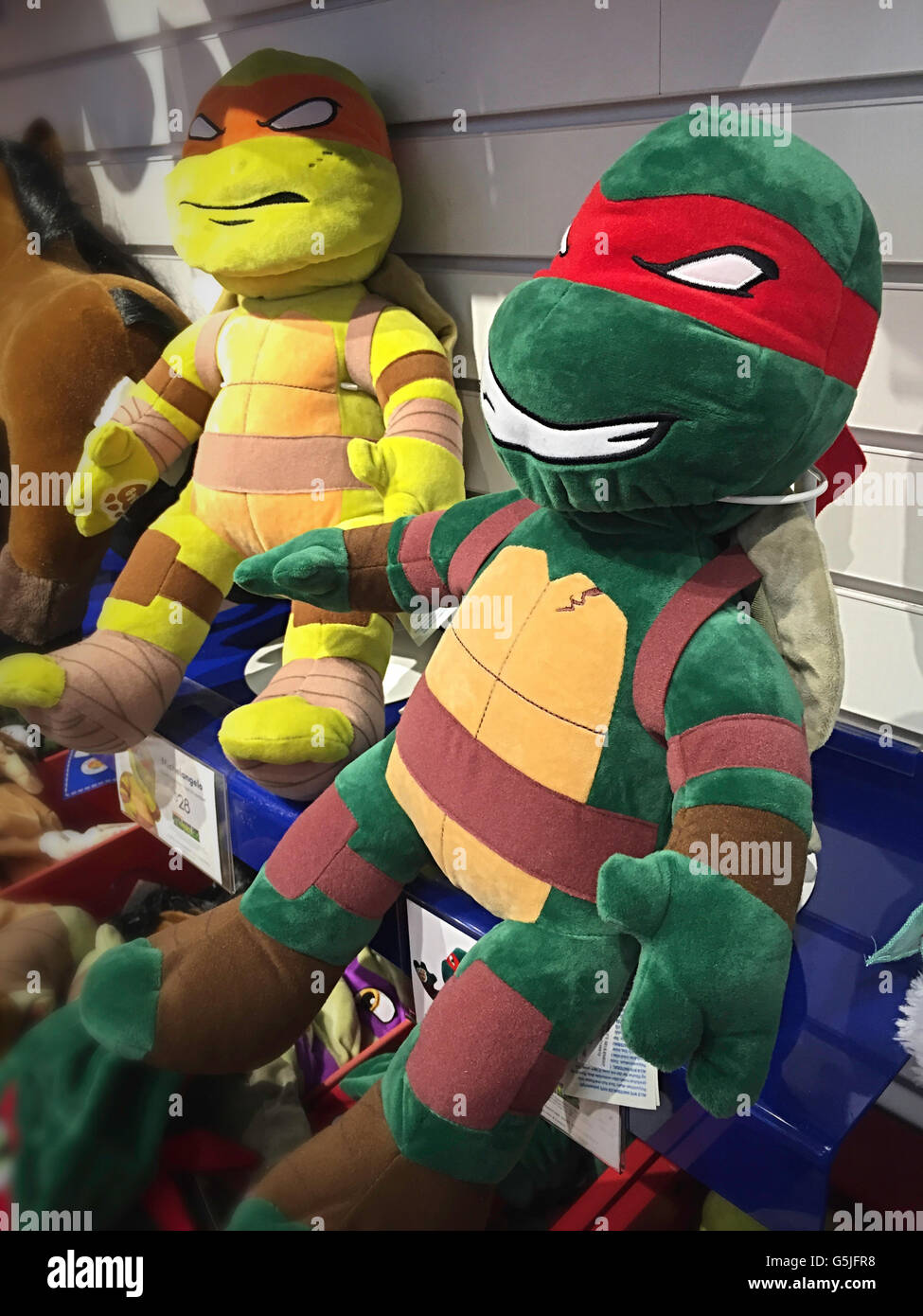 Teenage mutant ninja turtles toys hi-res stock photography and images ...