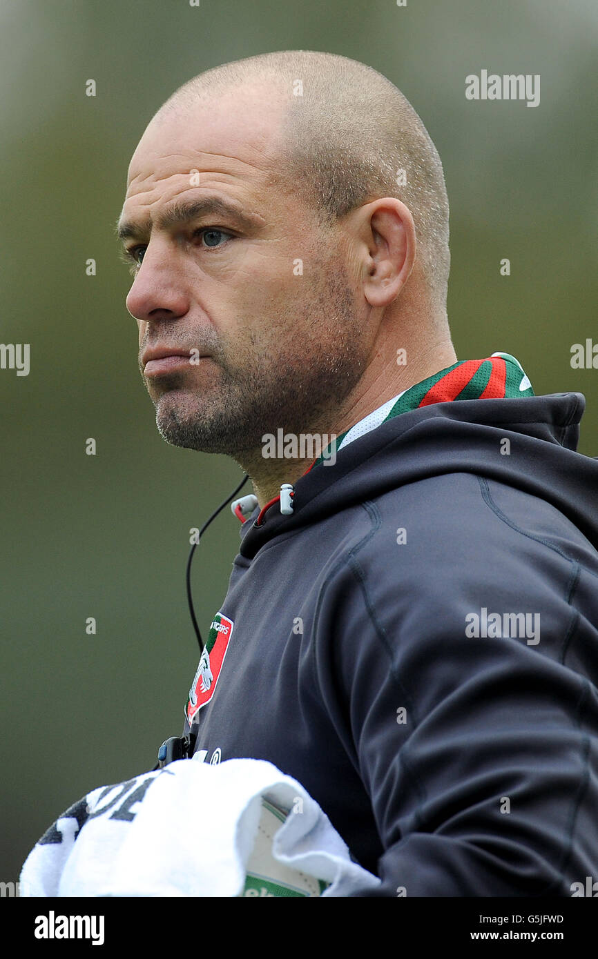 Richard Cockerill, Leicester Tigers director of rugby Stock Photo - Alamy