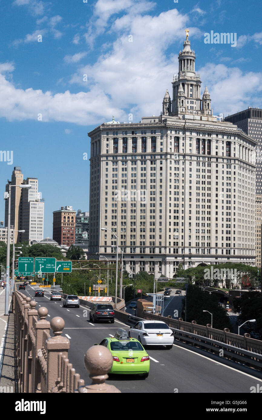 Municipal Building, 1 Centre Street, NYC Stock Photo - Alamy