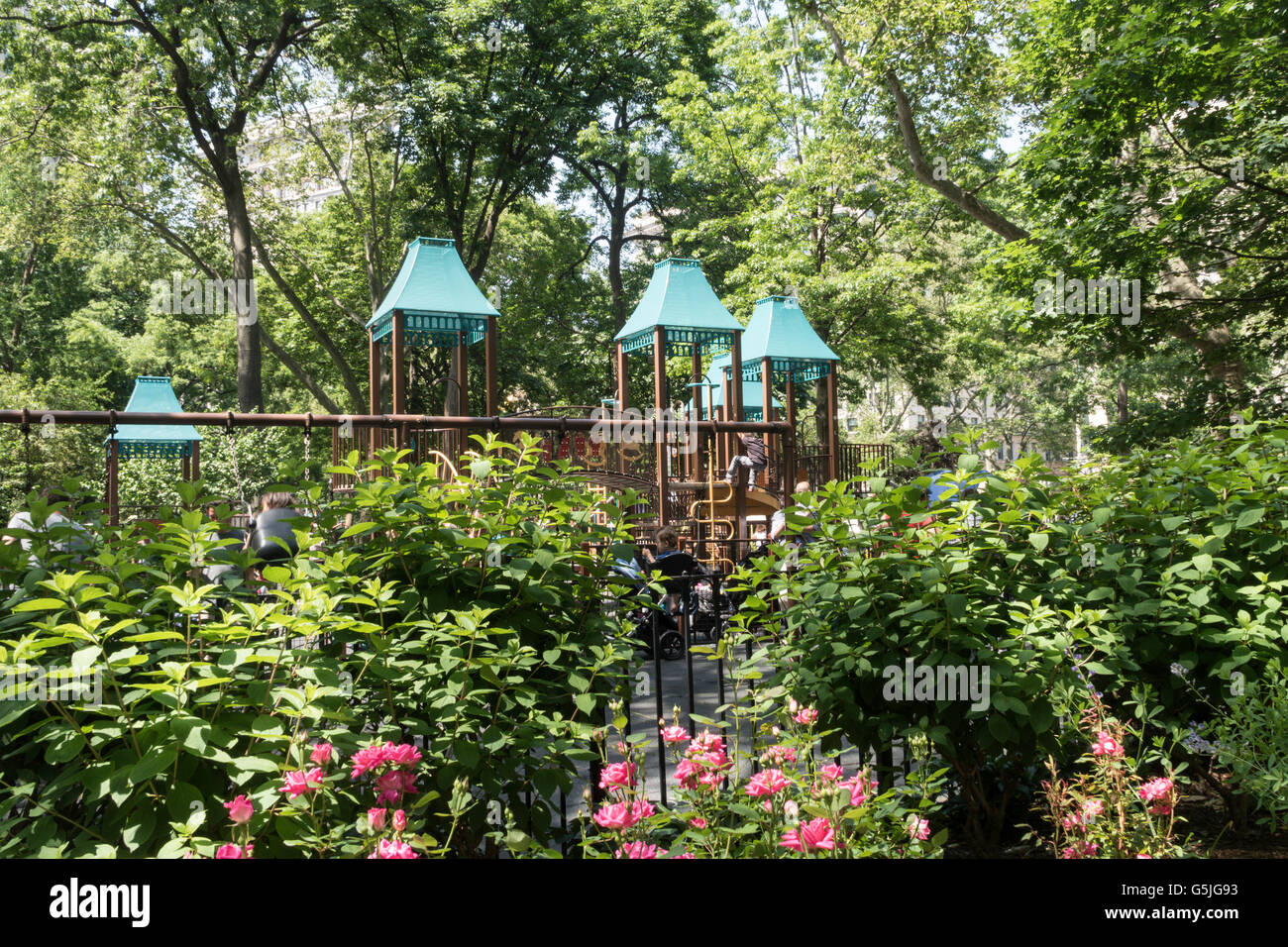 Police Officer Moira Ann Smith Playground in Madison Square Park, NYC ...