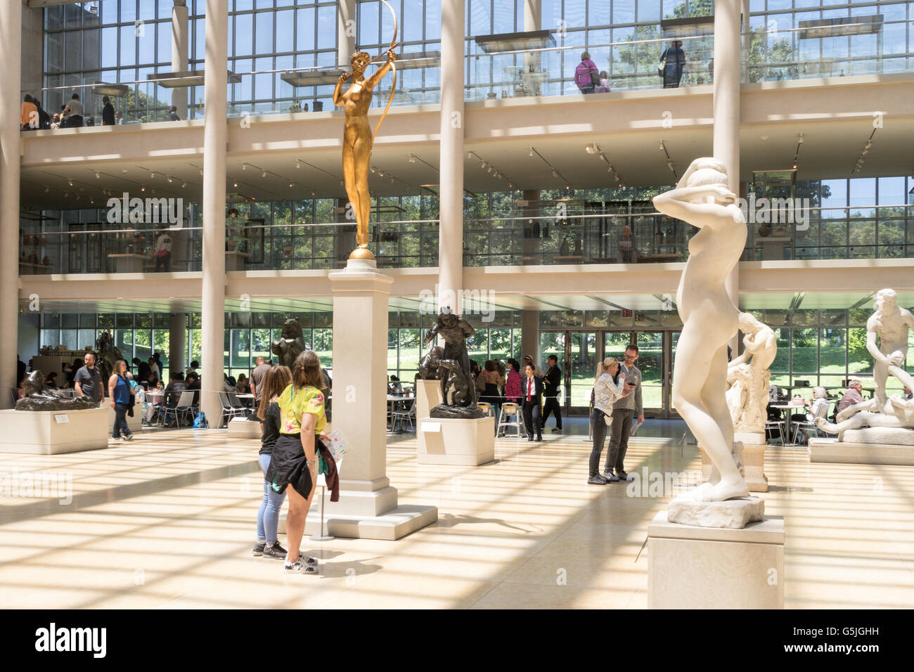 Charles Engelhard Court in The American Art Wing, The Metropolitan ...