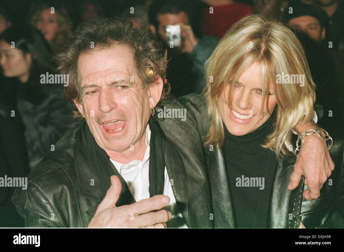 Keith richards wife patti in hi-res stock photography and images - Alamy