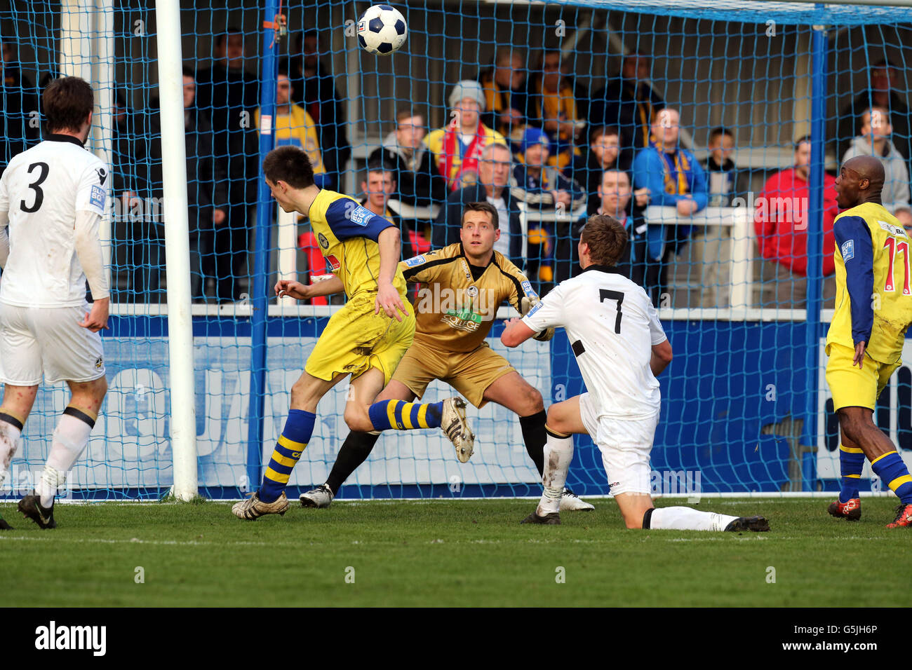 Goalkeeper Luke McCormick (centre), who was jailed after killing 2 ...