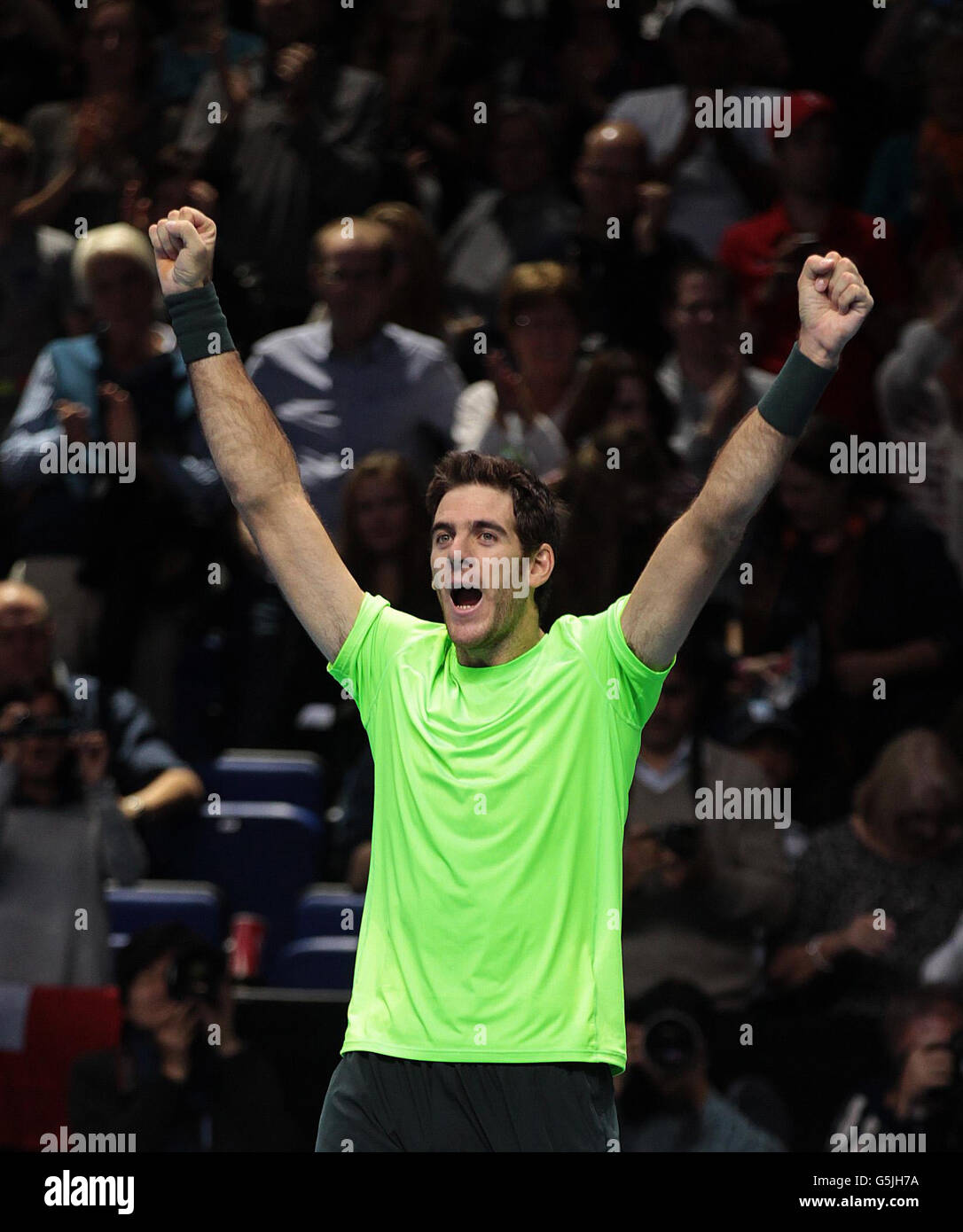 Tennis - Barclays ATP World Tour Finals - Day Six - O2 Arena. Juan ...