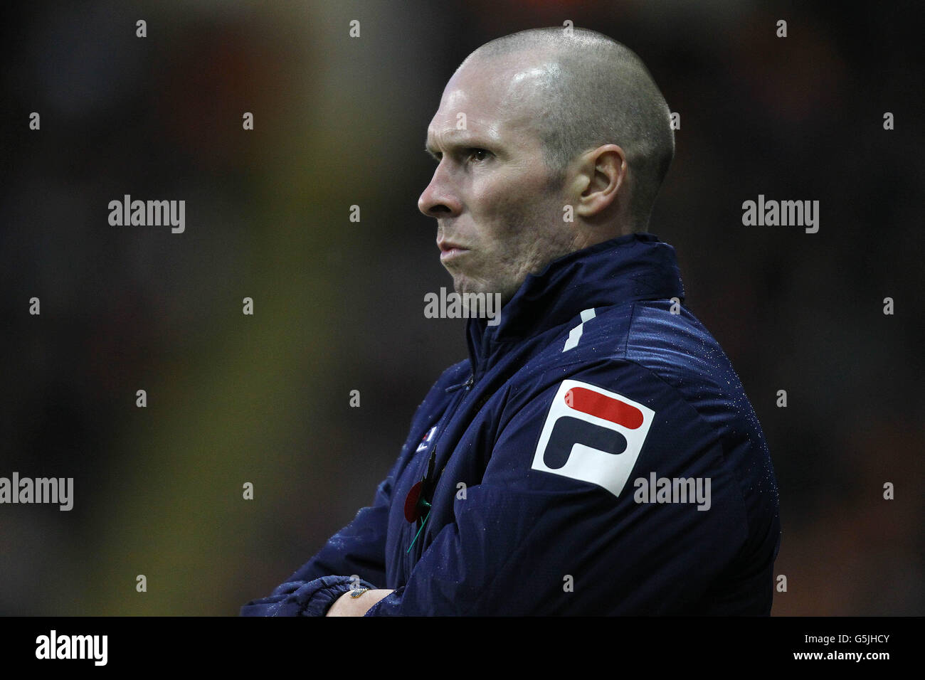 Blackpool's new manager Michael Appleton during the npower Football ...