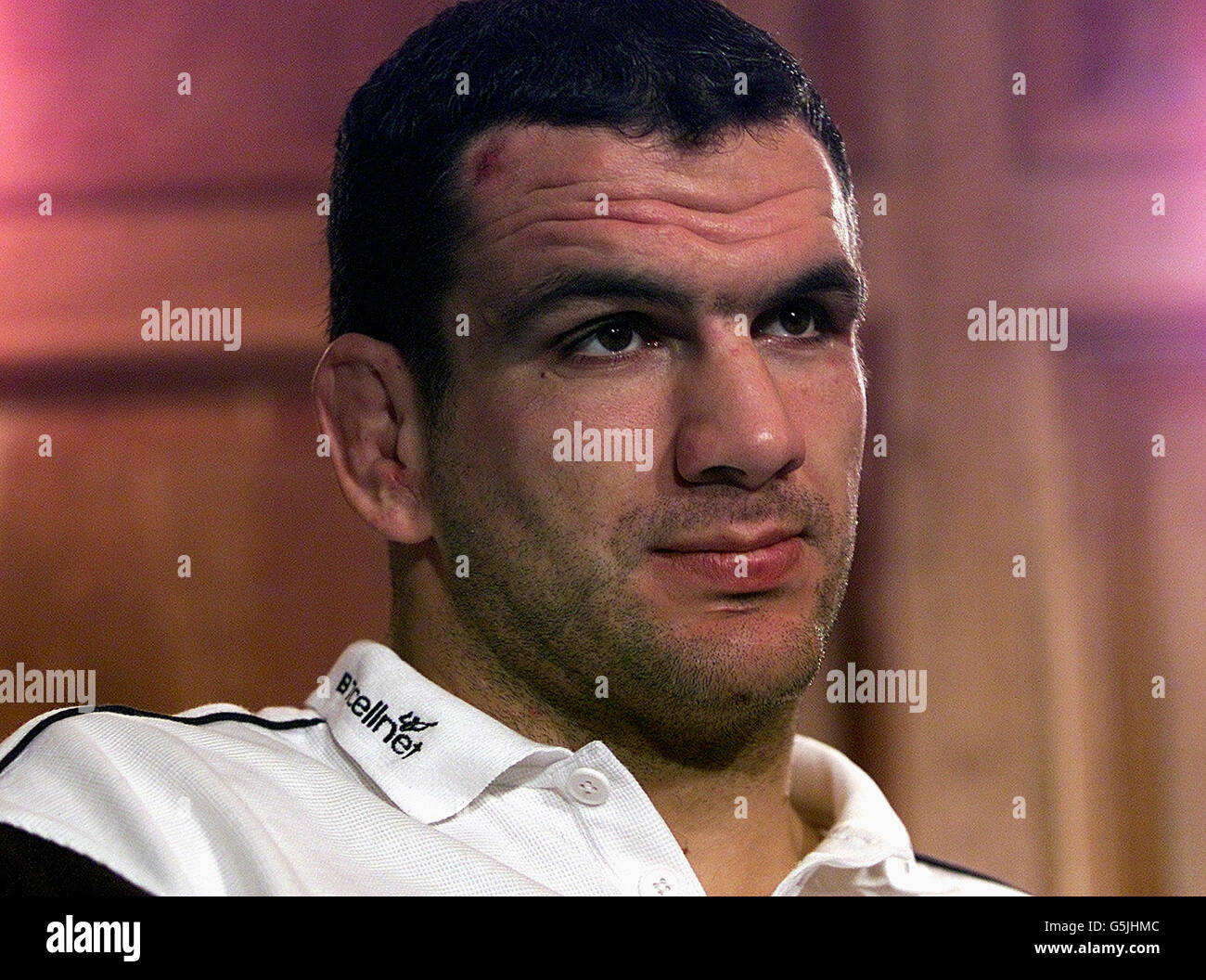 Martin johnson england rugby smiling hi-res stock photography and ...