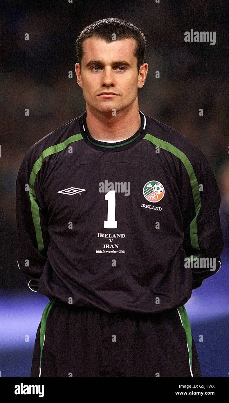 FOOTBALL IRELAND V IRAN SHAY GIVEN Stock Photo - Alamy