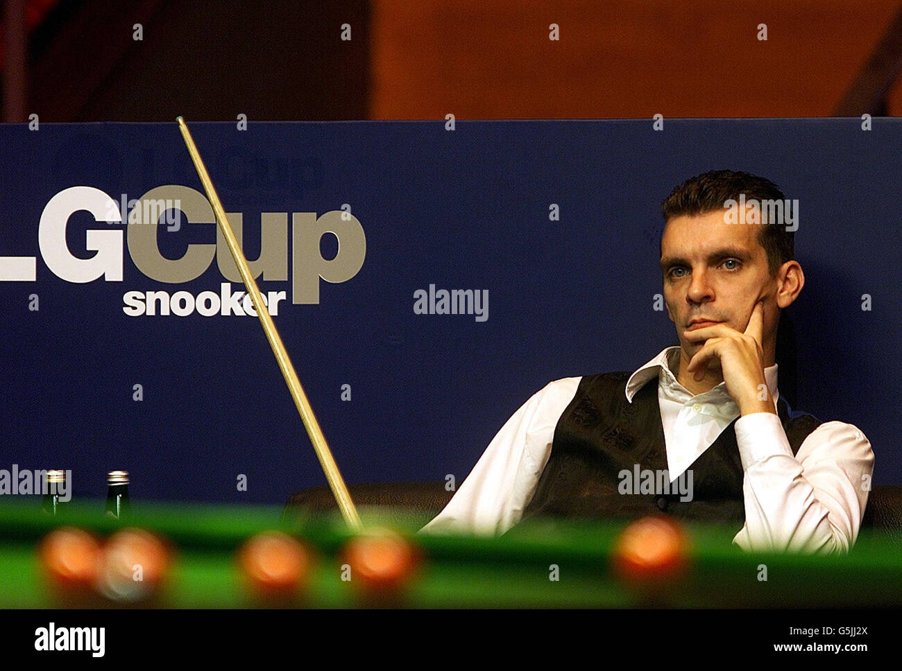 SNOOKER MARK DAVIS Stock Photo - Alamy