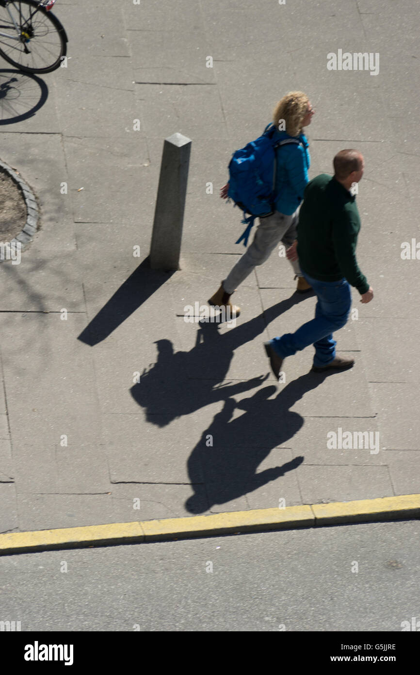 Woman bird's eye shadow hi-res stock photography and images - Alamy