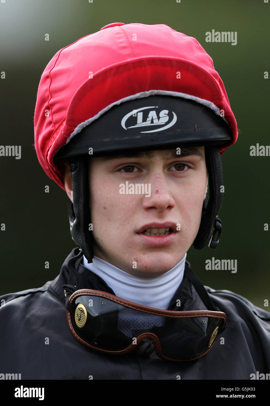Horse Racing - Nottingham Races. Jason Hart, jockey Stock Photo - Alamy