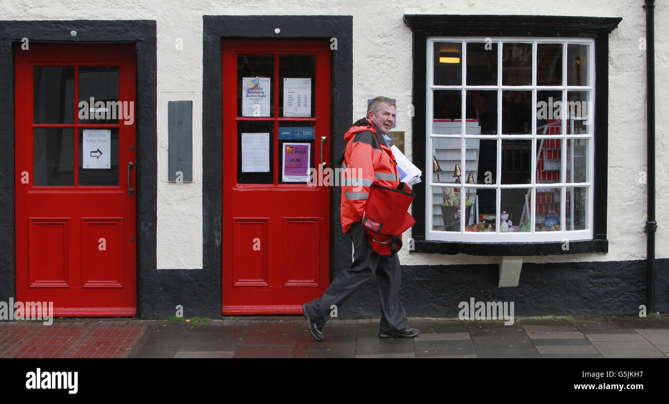 Oldest Post Office commemorated Stock Photo - Alamy