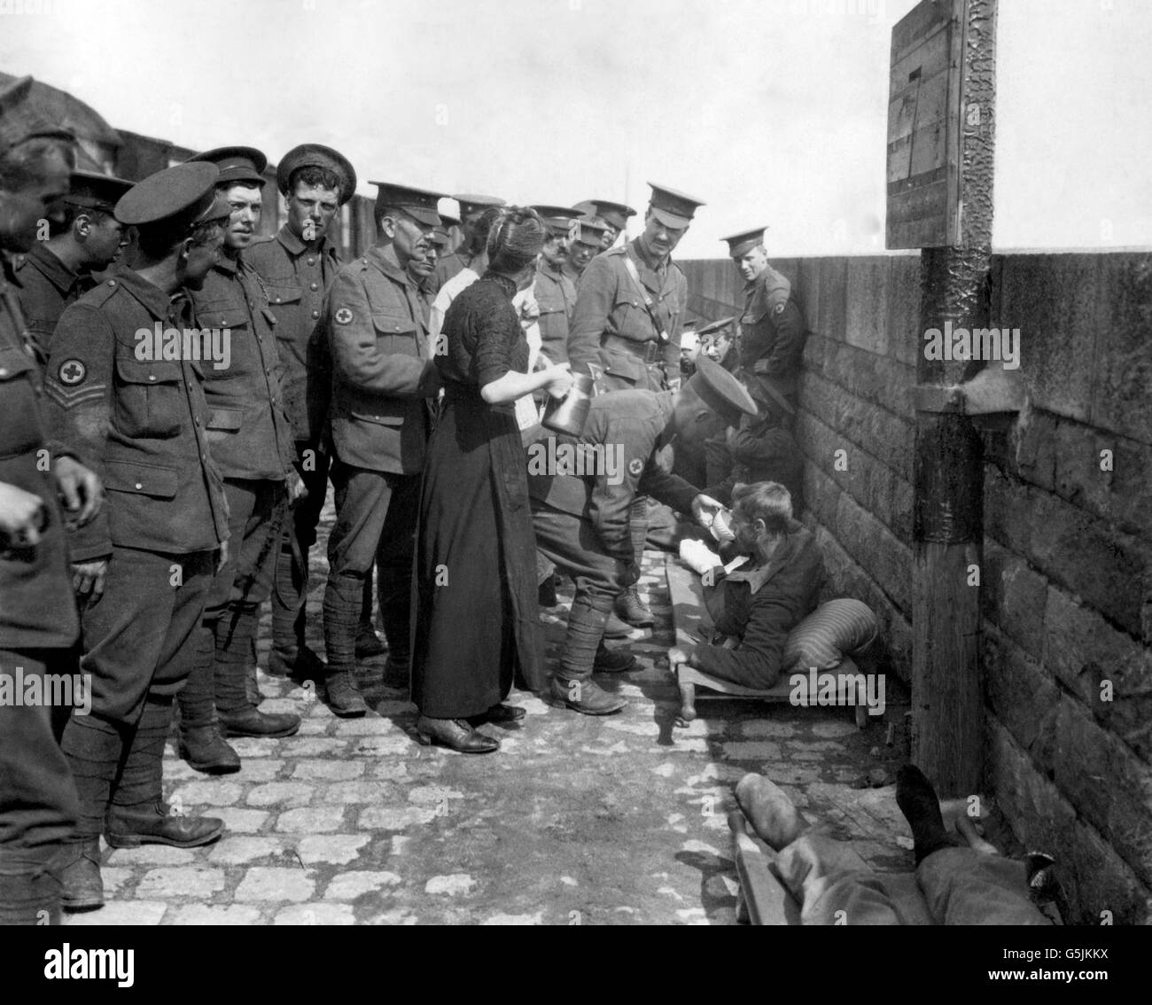 British red cross ww1 Black and White Stock Photos & Images - Alamy