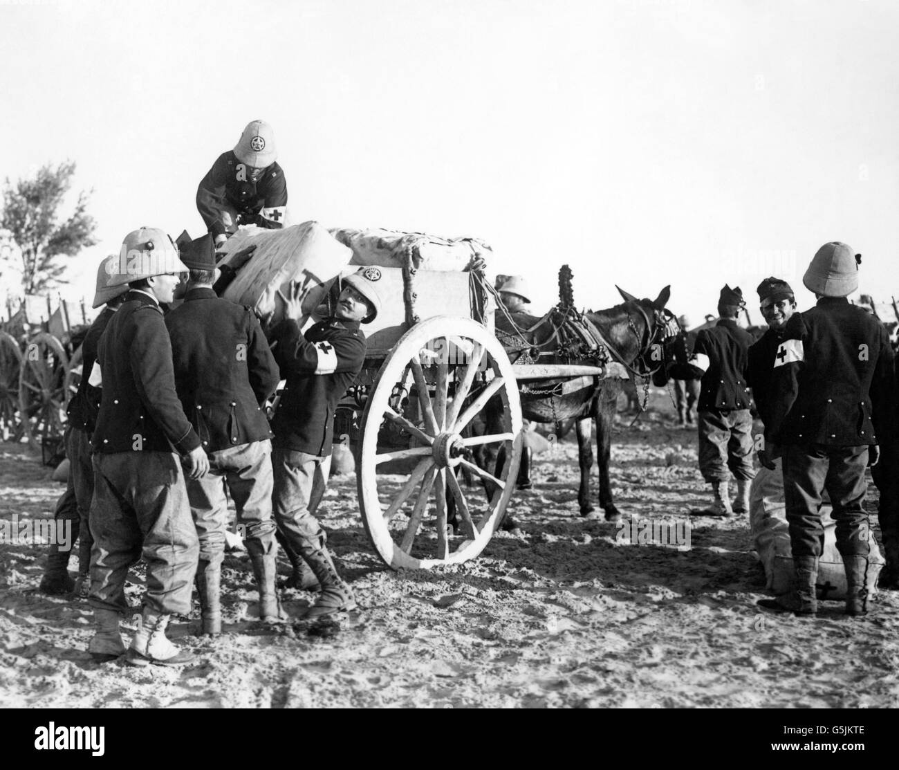 World War One - Italian Army - Libya Stock Photo - Alamy