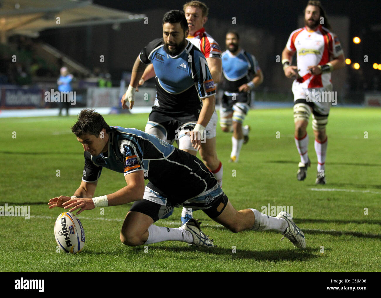 Glasgow warriors peter murchie rabodirect pro12 match scotstoun stadium ... Glasgow warriors peter murchie rabodirect pro12 match scotstoun stadium ...